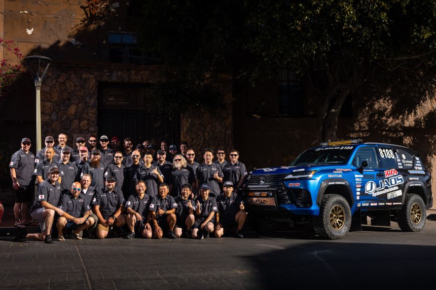 Lexus LX 600 by JAOS finished the 2022 Baja 1000 - Racing News