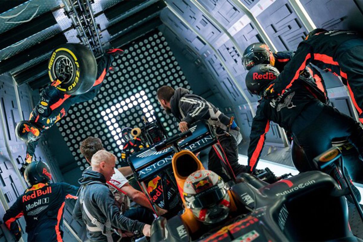 WATCH: Red Bull Racing just did a pit stop in zero gravity - Racing News