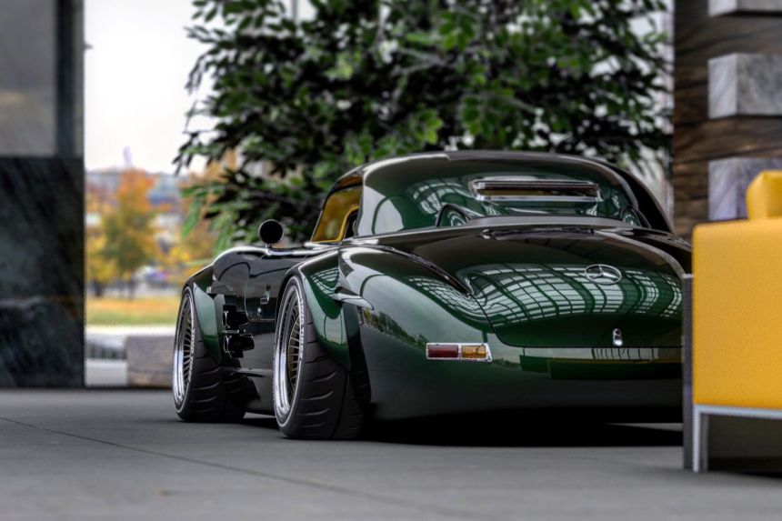 Fil-Am designer Jon Sibal renders a chop-top Mercedes-Benz 300 SL ...