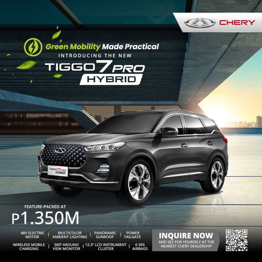 2024 Chery Tiggo 7 Pro Hybrid revealed for PHP 1.350M - Auto News