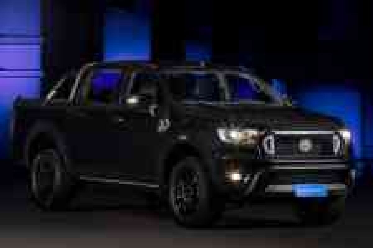 Murdered-out Ford Ranger Black Edition Concept is one stylish 4x4 ...