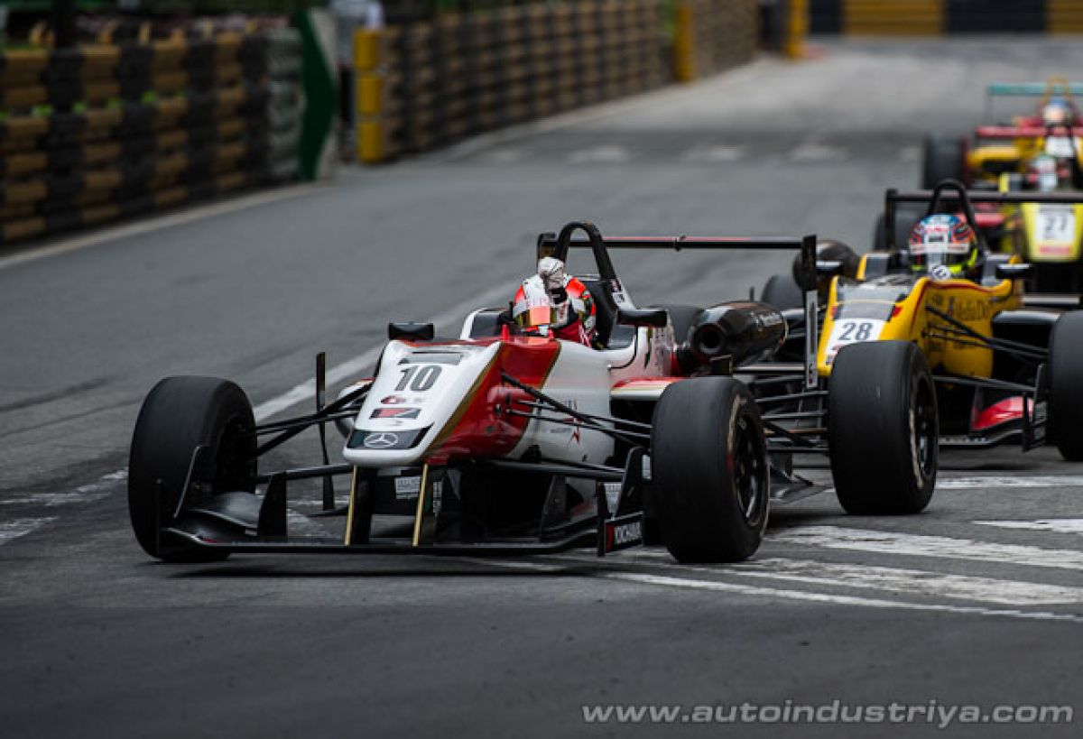 Alex Lynn of Prema/Theodore Racing wins F3 race at 60th Macau GP - Race ...
