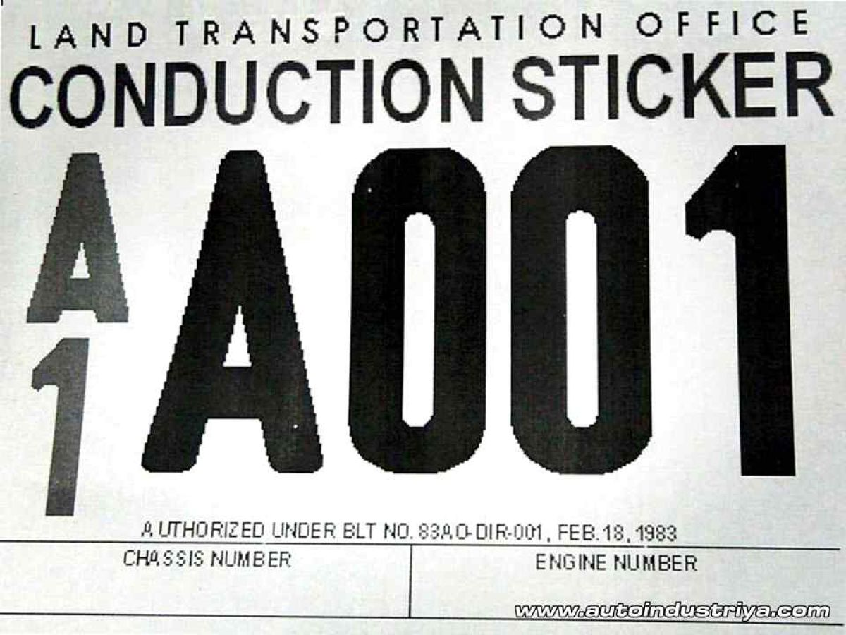 LTO to auto industry: you may now print your own Conduction Stickers ...