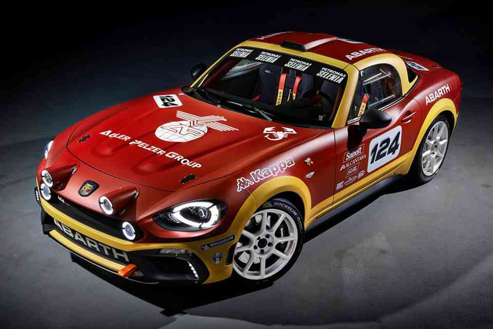 Turbocharged Fiat 124 Abarth R-GT rally car unleashed - Racing News