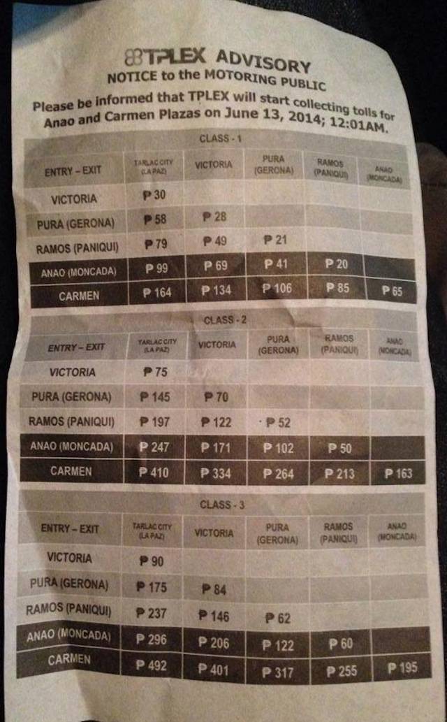 TPLEX to begin collecting tolls for 2 newly opened exits - Auto News