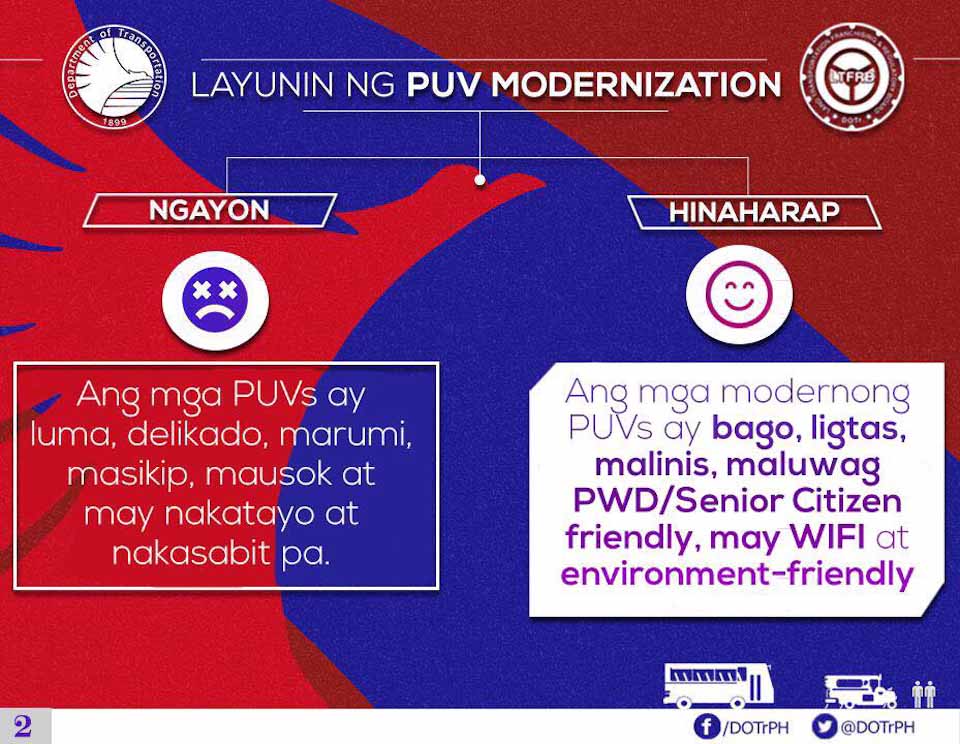 DOTr to start PUV Modernization Program on Monday - Truck & Bus News