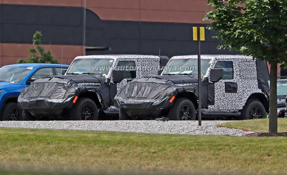 Spied: 2018 Jeep Wrangler 2-door prototypes - Auto News