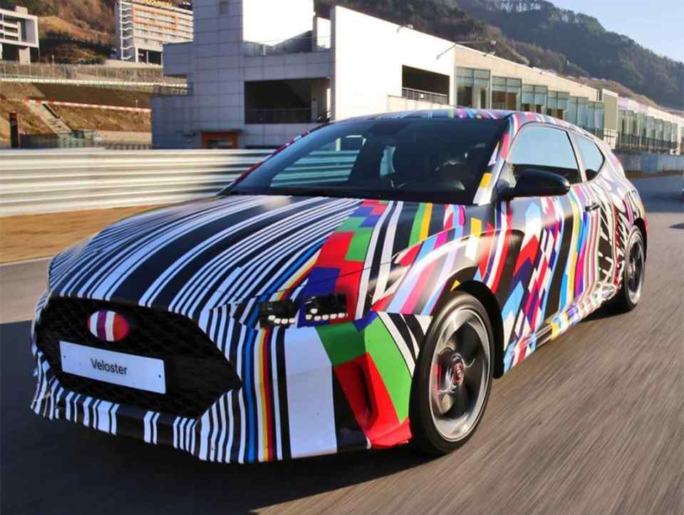 First images of 2019 Hyundai Veloster prototype released - Auto News