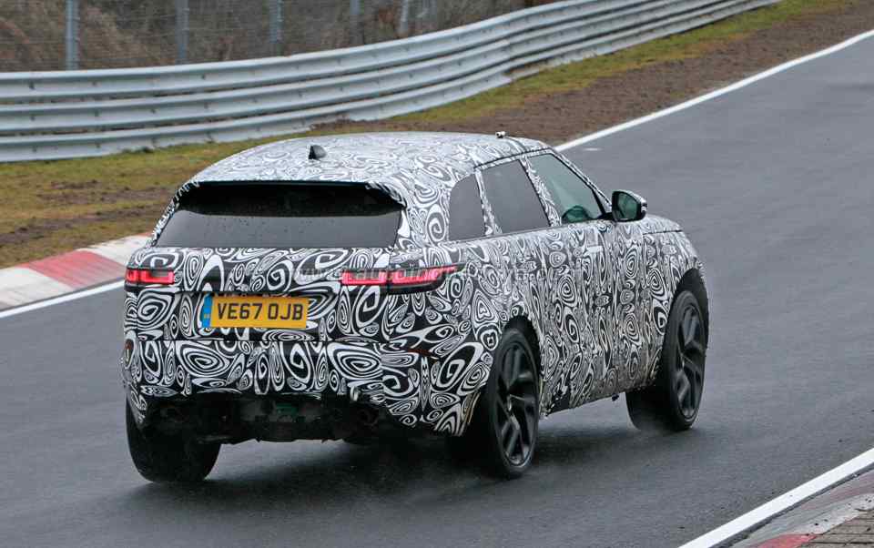 Spied: Supercharged Range Rover Velar SVR takes on the 'Ring - Auto News