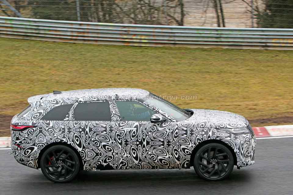 Spied: Supercharged Range Rover Velar SVR takes on the 'Ring - Auto News
