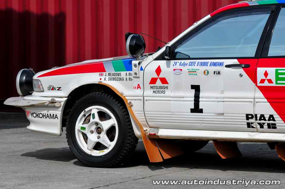 Ralliart Legend: Mitsubishi's 1992 Ivory Coast Rally-winning Galant VR ...