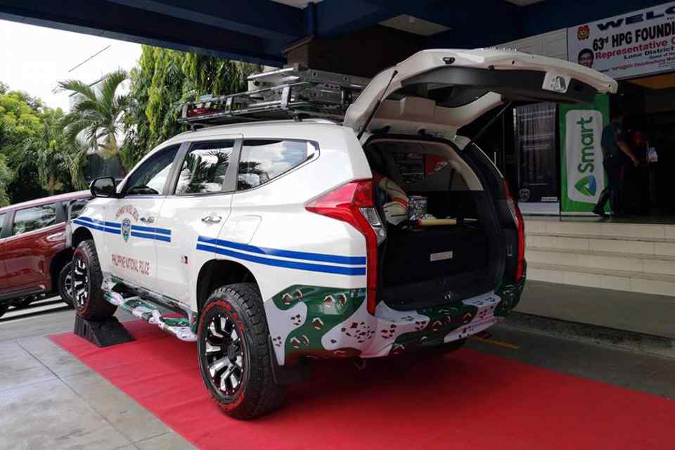 PNP-HPG mods their Mitsubishi Montero Sport for all-terrain operations ...