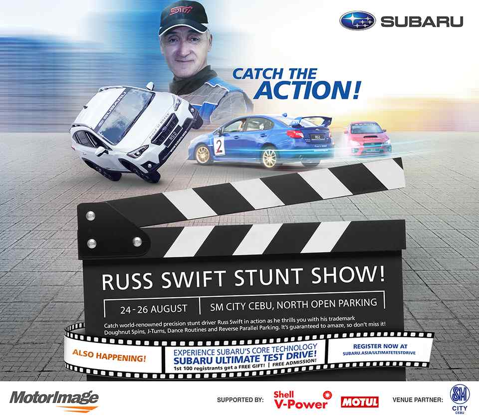 See Russ Swift in action at the Subaru Ultimate Test in Cebu this ...