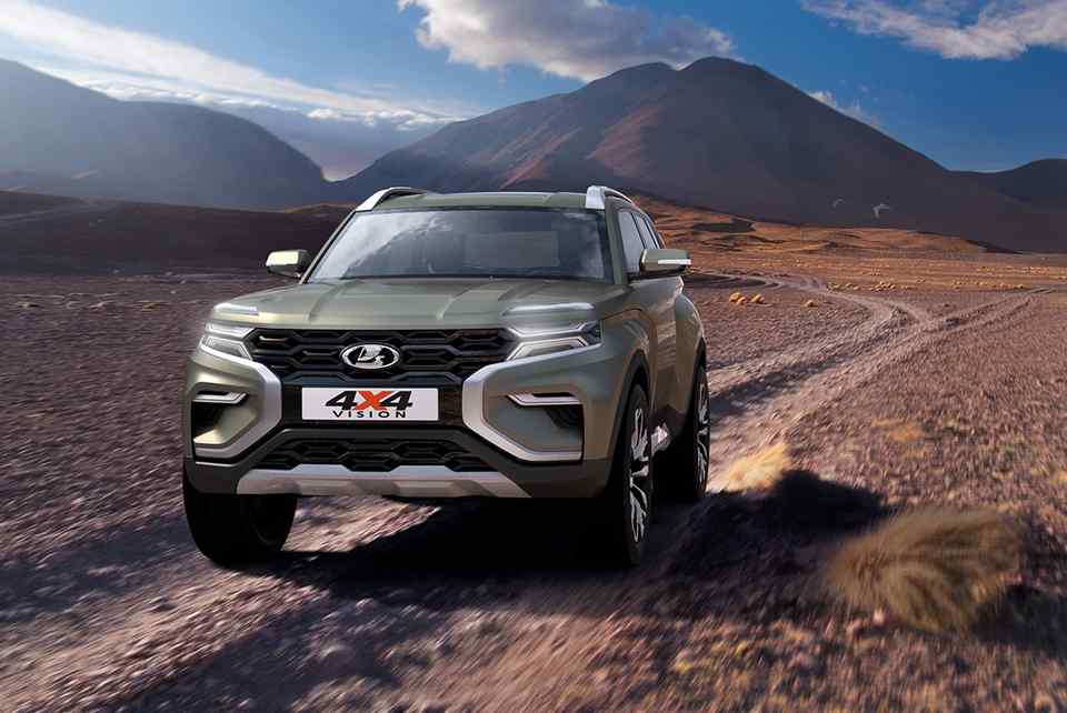 Lada hints at all-new Niva with 4x4 Vision concept - Auto News