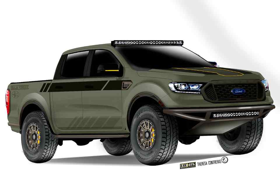 Seven heavily modified Ford Rangers make their way to 2018 SEMA - Auto News