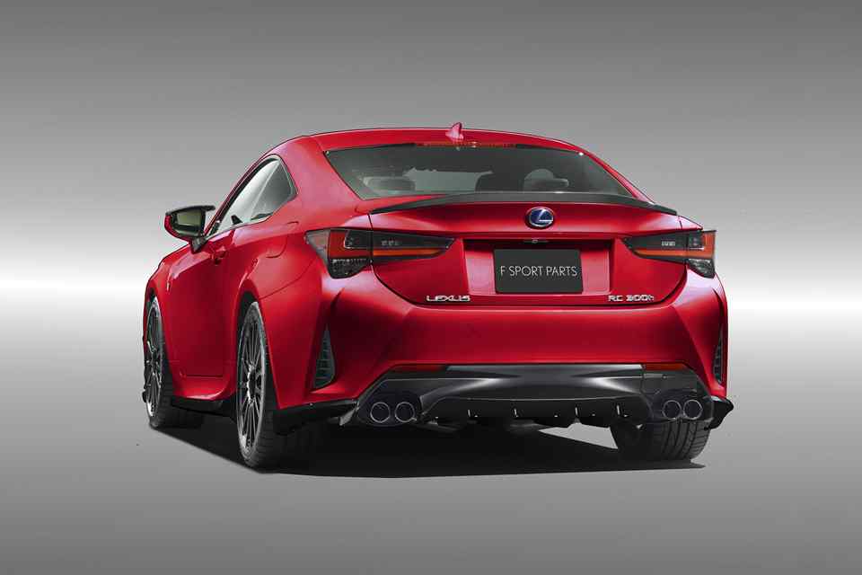 TRD gives 2019 Lexus RC F Sport more aero goodies, performance parts ...