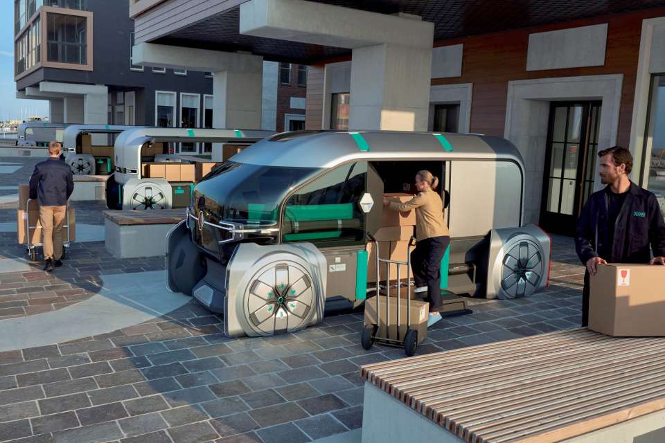 Renault's 'Robo-vans' want to make deliveries as fast as possible ...