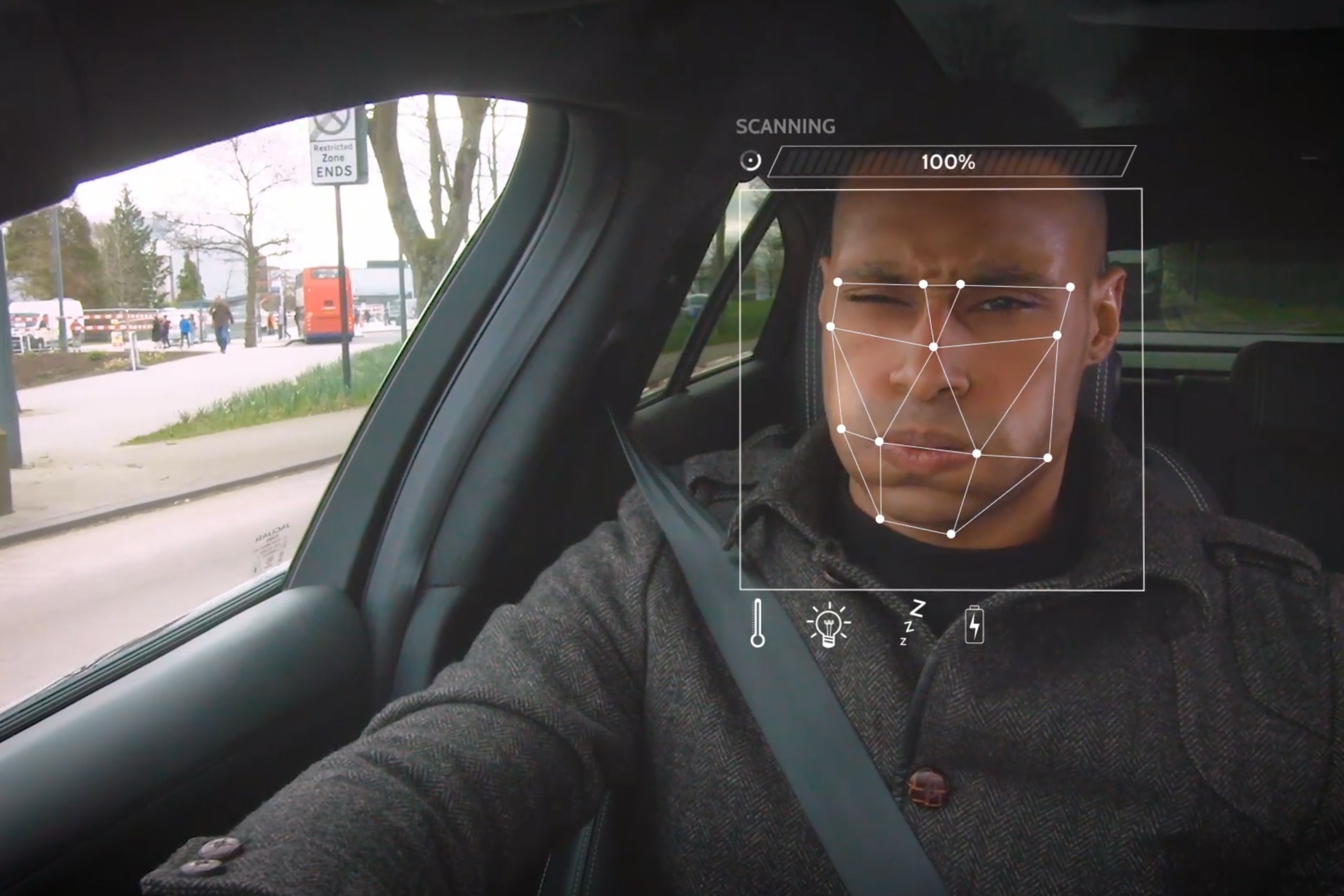 JLR's new facial recognition can help drivers become more relaxed ...