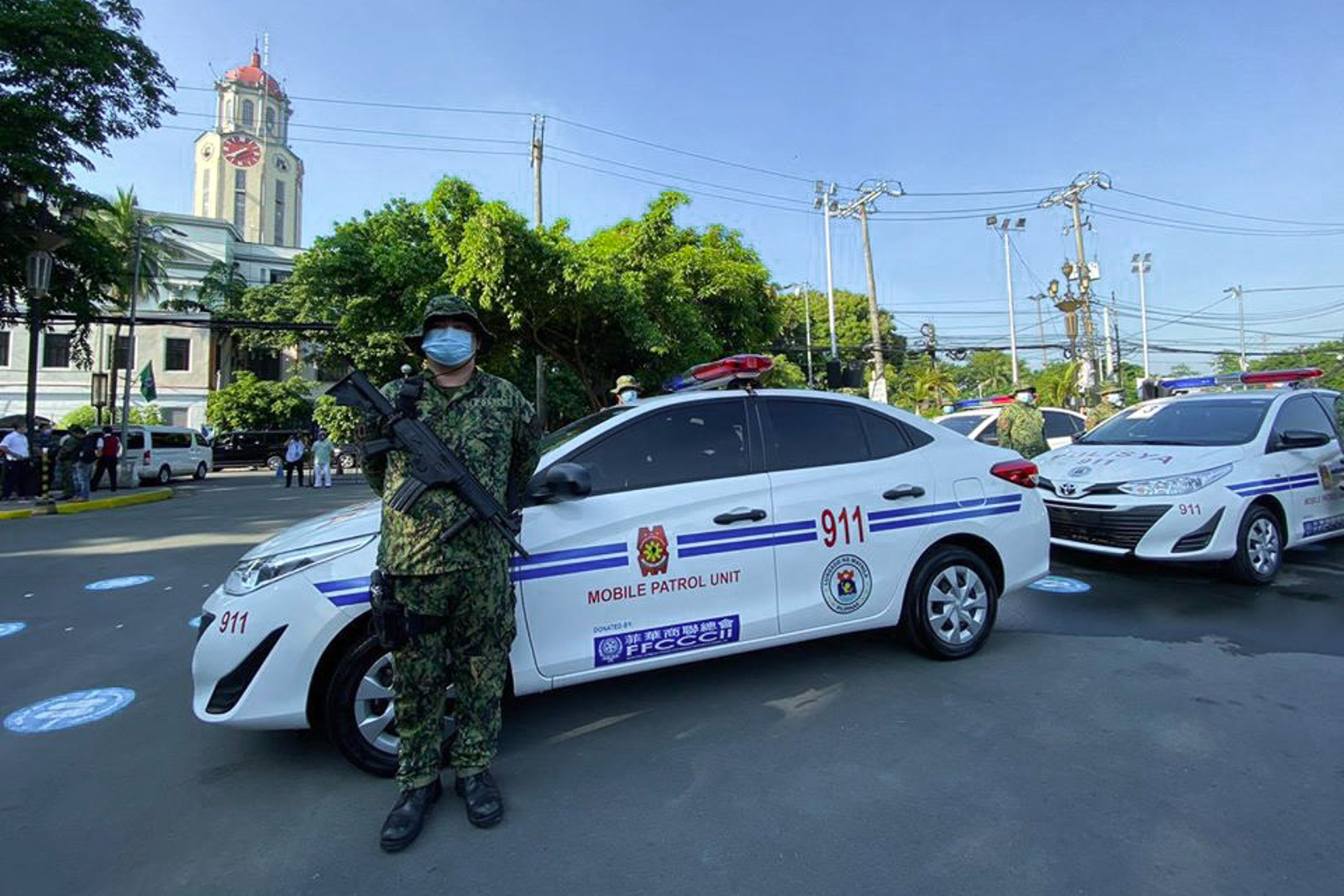Manila Police District receives 20 new Vios patrol cars - Auto News