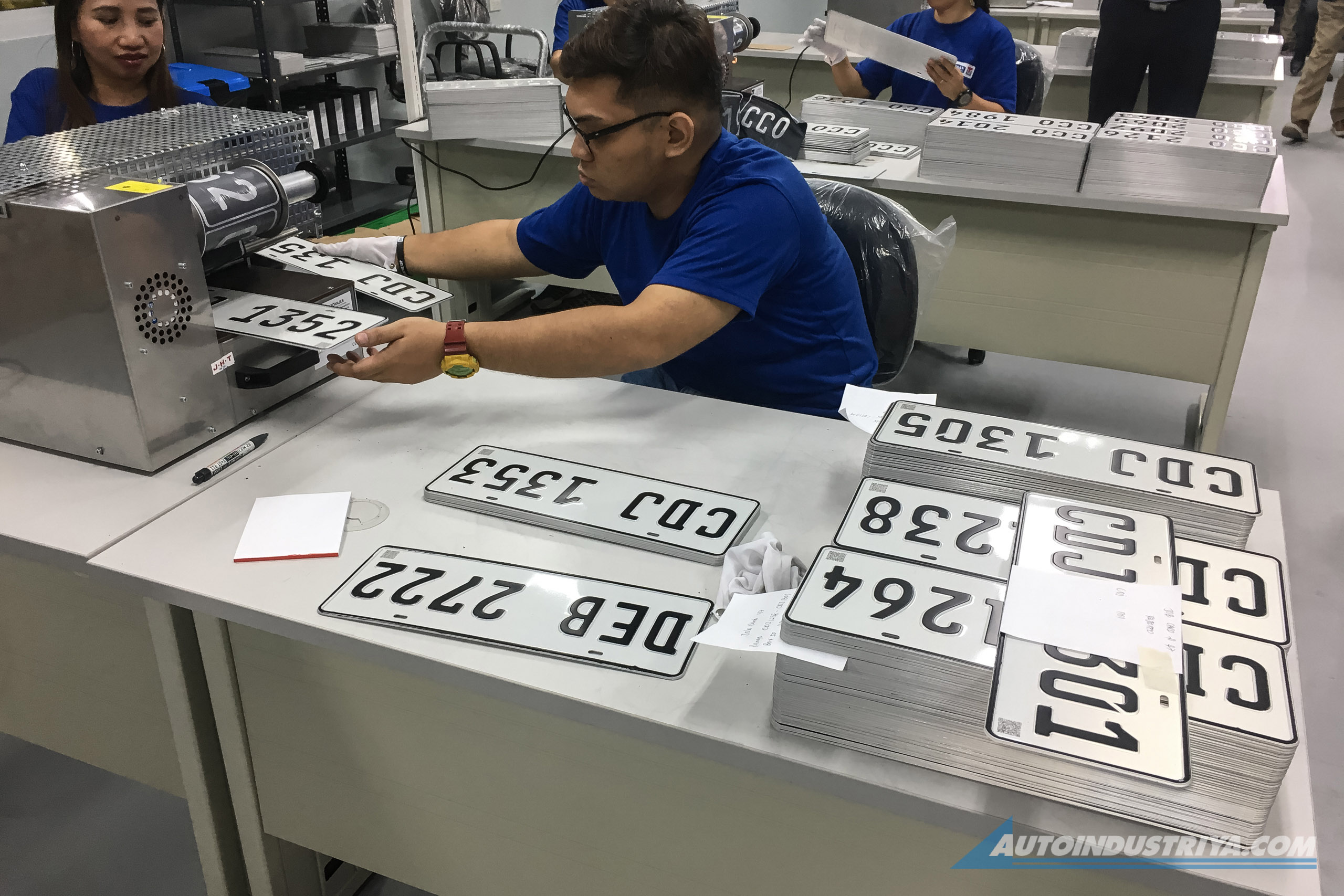 LTO stops license plate production due to positive coronavirus test ...