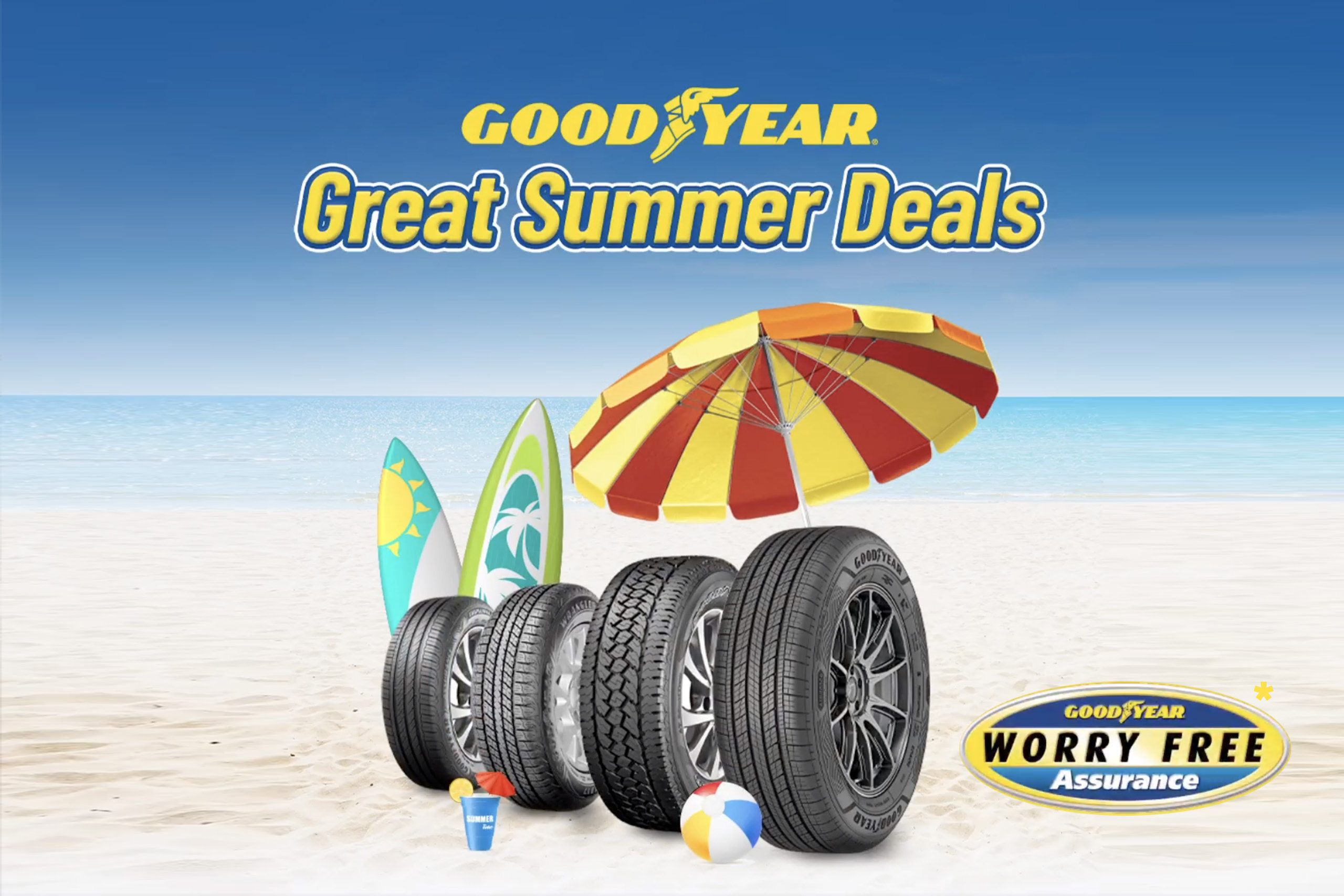 Drive worry-free with Goodyear's great summer deals promo - Car Deals