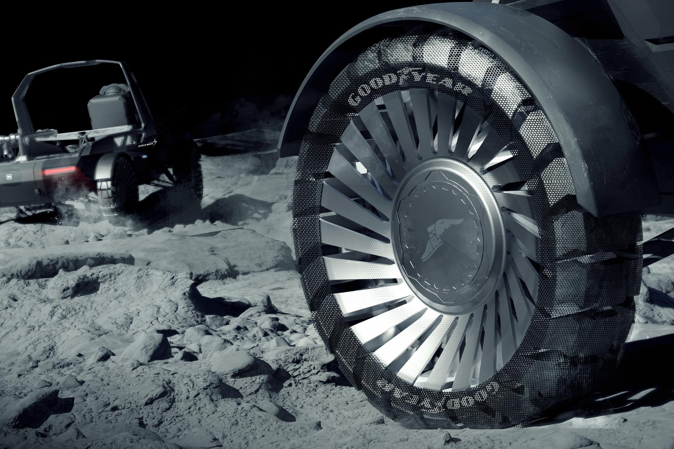 Goodyear developing tires for NASA new moon rover - Auto News