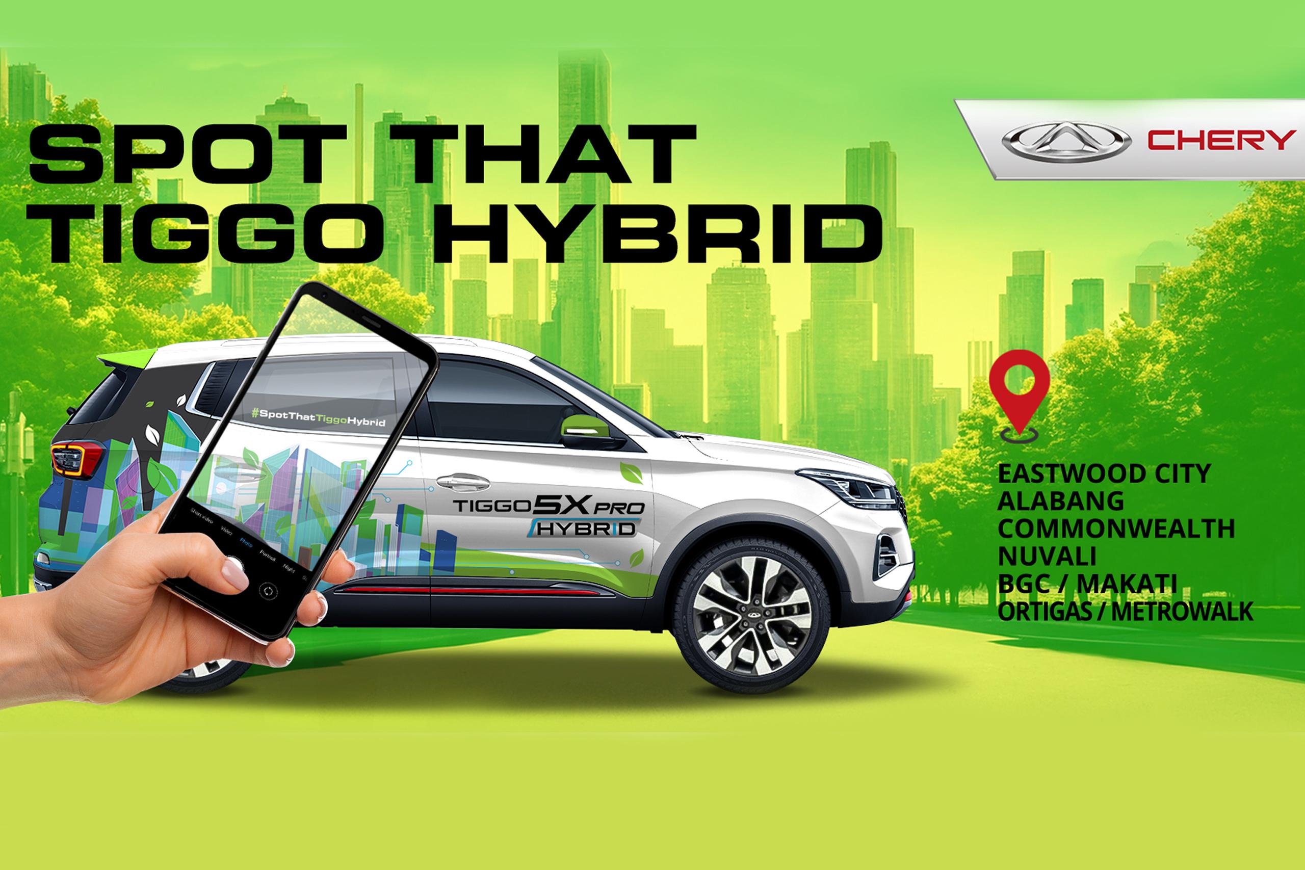 Chery PH giving exciting prizes in “Spot That Tiggo Hybrid” promo - Car Deals