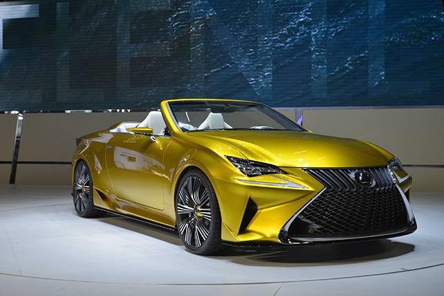 Los Angeles 2014: Lexus unveils the drop-top LF-C2 concept - Auto News